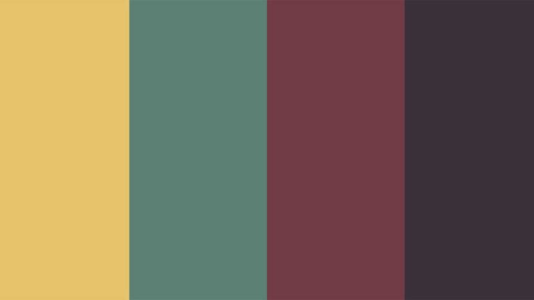 Contrast color palette inspired by Rene Magritte - DaaleelaB