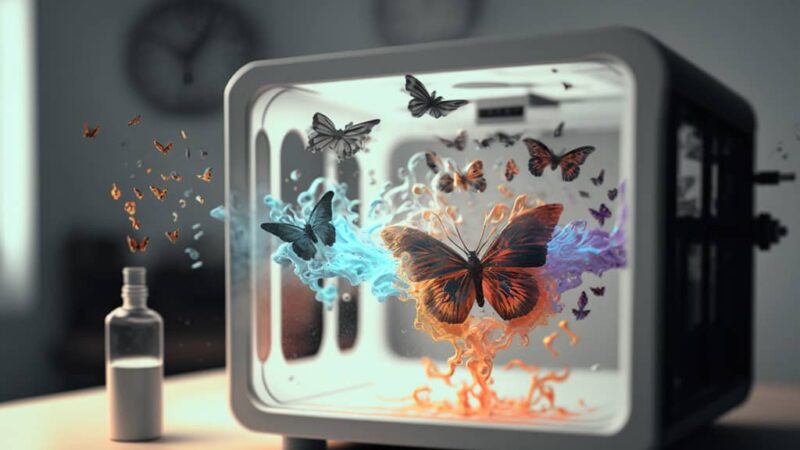 Examples of 3D printed sculptures, installations, and other works of ...